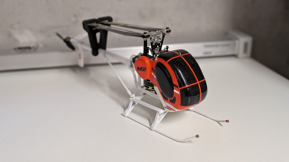RC Heli omphobby m2 evo Micro Heli M2 Hughes 300 Scale (Gebraucht) in ...