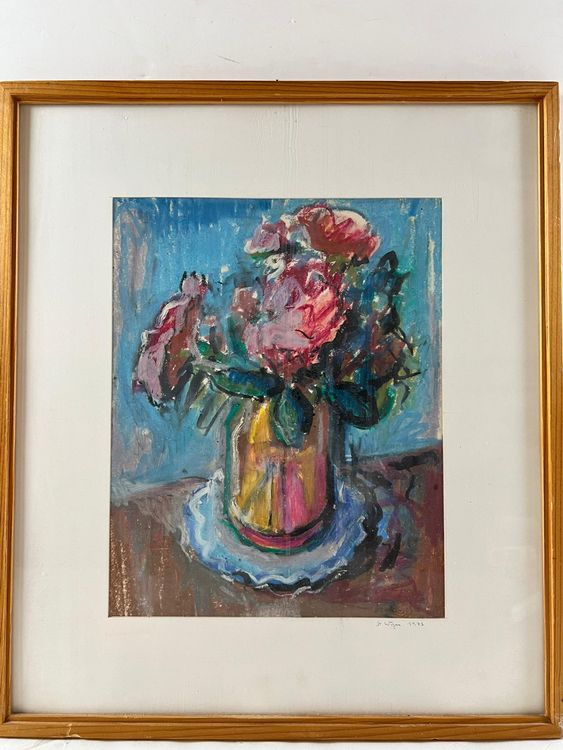 Stilleben Gemälde Handsigniert. Datiert. (Gebraucht) in Neuhausen am Rheinfall für CHF 10 – mit ...