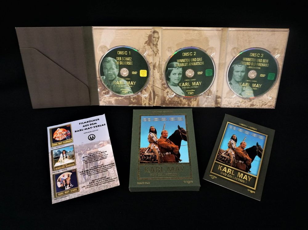 Karl May DVD Collection 1 bis 3 (Neu (gemäss Beschreibung)) in Pratteln ...