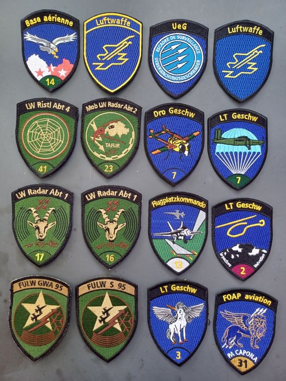 16 Badges Luftwaffe, Flieger (II) | Kaufen auf Ricardo