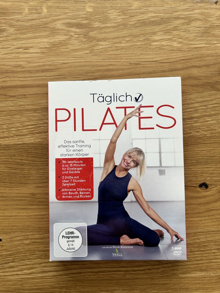 Pilates DVD Set - Täglich Pilates - Fit in den Frühling! (Gebraucht) in ...