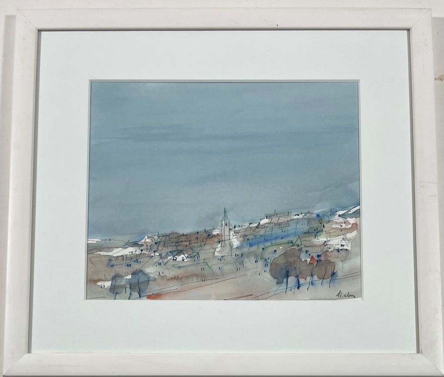 Hans Ruedi Sieber (1926-2002) Aquarell (Gebraucht) in Root für CHF 150 – mit Lieferung auf ...