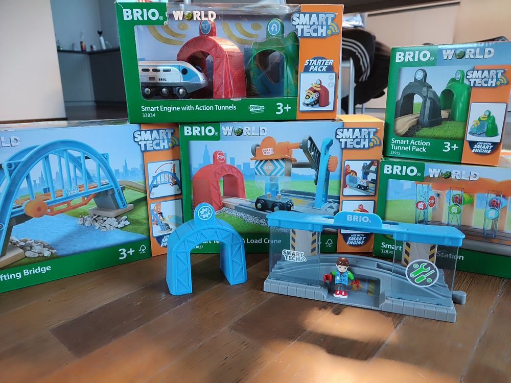 BRIO Smart tech Super Set - Brio Eisenbahn Set (Gebraucht) in Lugano ...