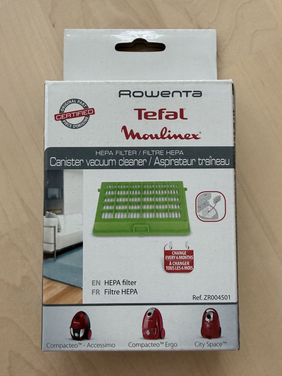 Rowenta/Tefal HEPA Filter for Vacuum Cleaner (Neu und originalverpackt ...