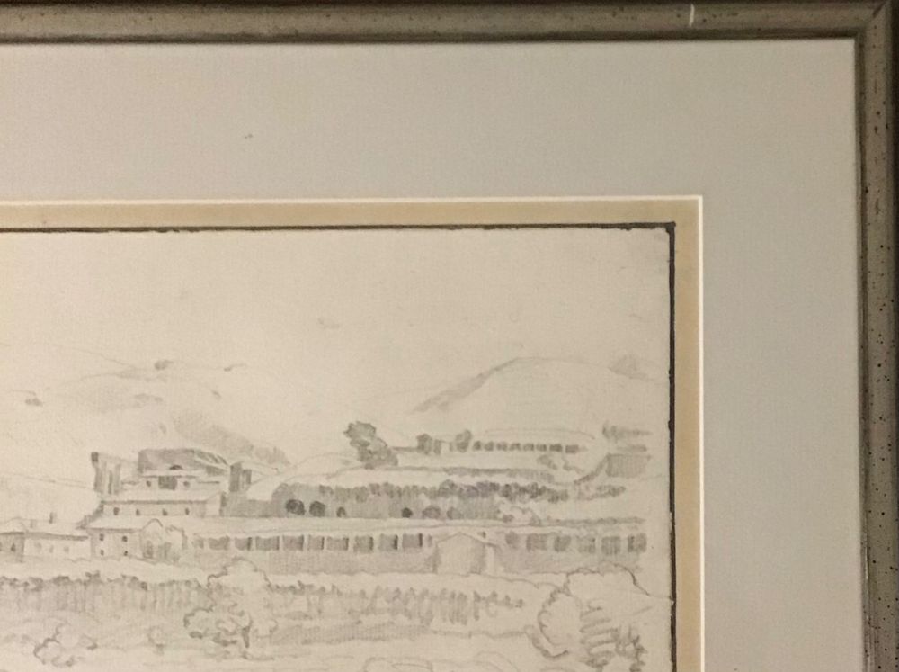 Jakob Christoph MIVILLE (1786-1836) Landschaft Zeichnung | Kaufen auf ...