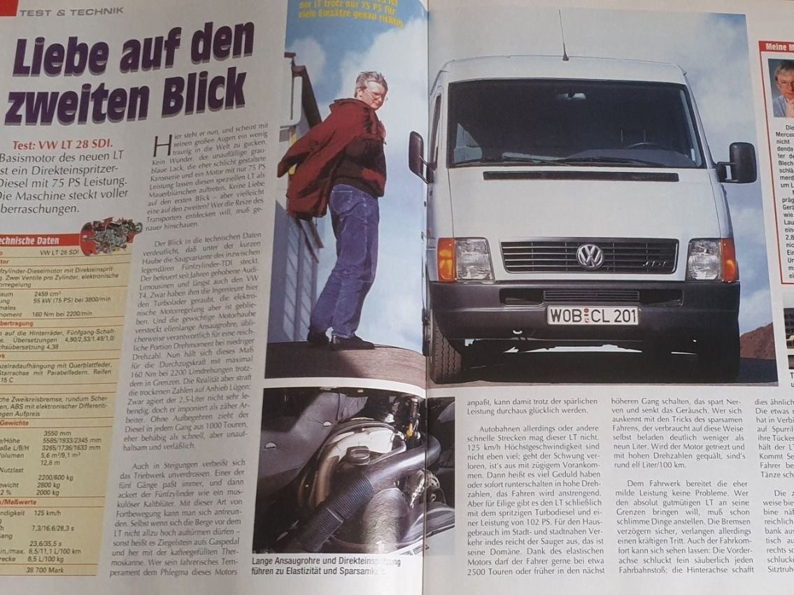 Lastauto Omnibus 4/97 MAN 19.603 19.463 VW LT 28 Renault xx (Gebraucht ...