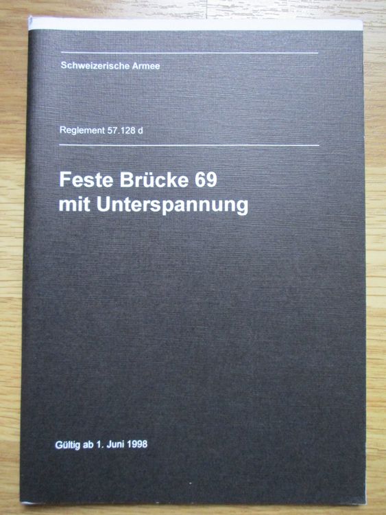 Reglement Feste Brücke 69 mit Unterspannung | Kaufen auf Ricardo