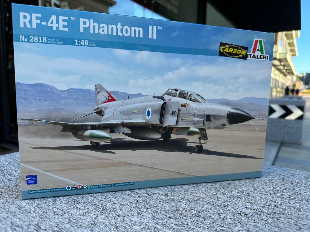 Italeri 1:48 RF-4E Phantom 2 2818 (Neu und originalverpackt) in Chiasso für CHF 44.9 – mit ...