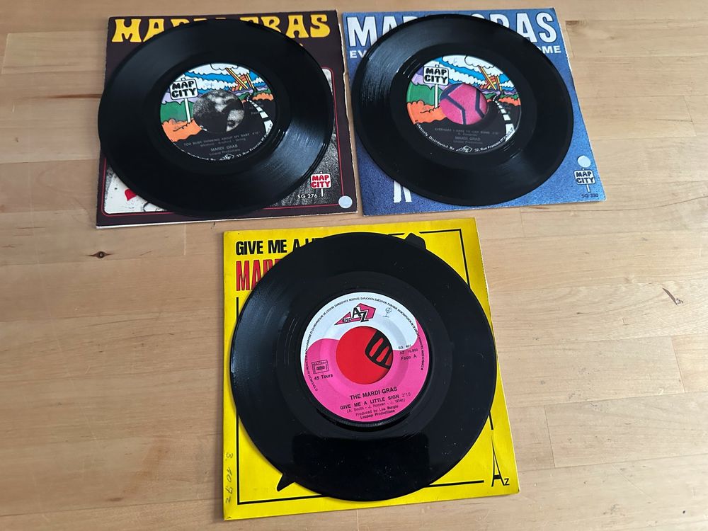 MARDI GRAS tolle Singles 70's Kult Top Hit Blues Rock Prog (Gebraucht ...