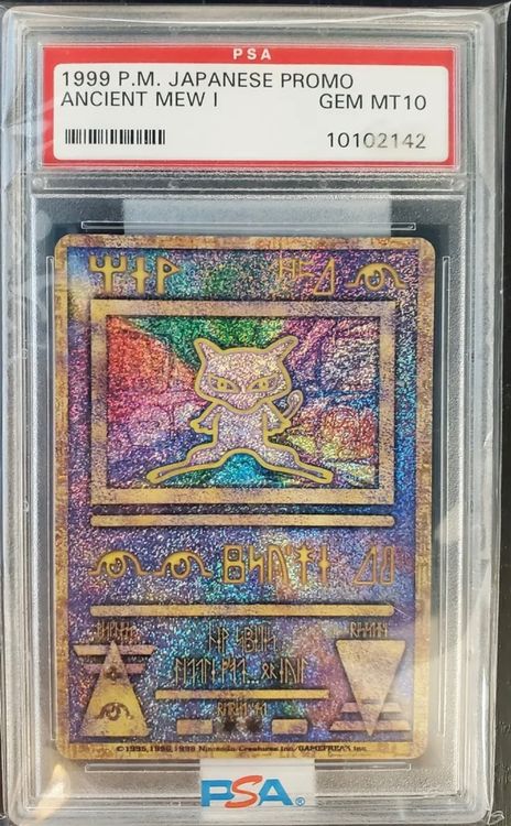 POKEMON 1999 ANCIENT MEW 1 KORRIGIERT PSA 10 EXTREM RARE! 📈 (Gebraucht ...