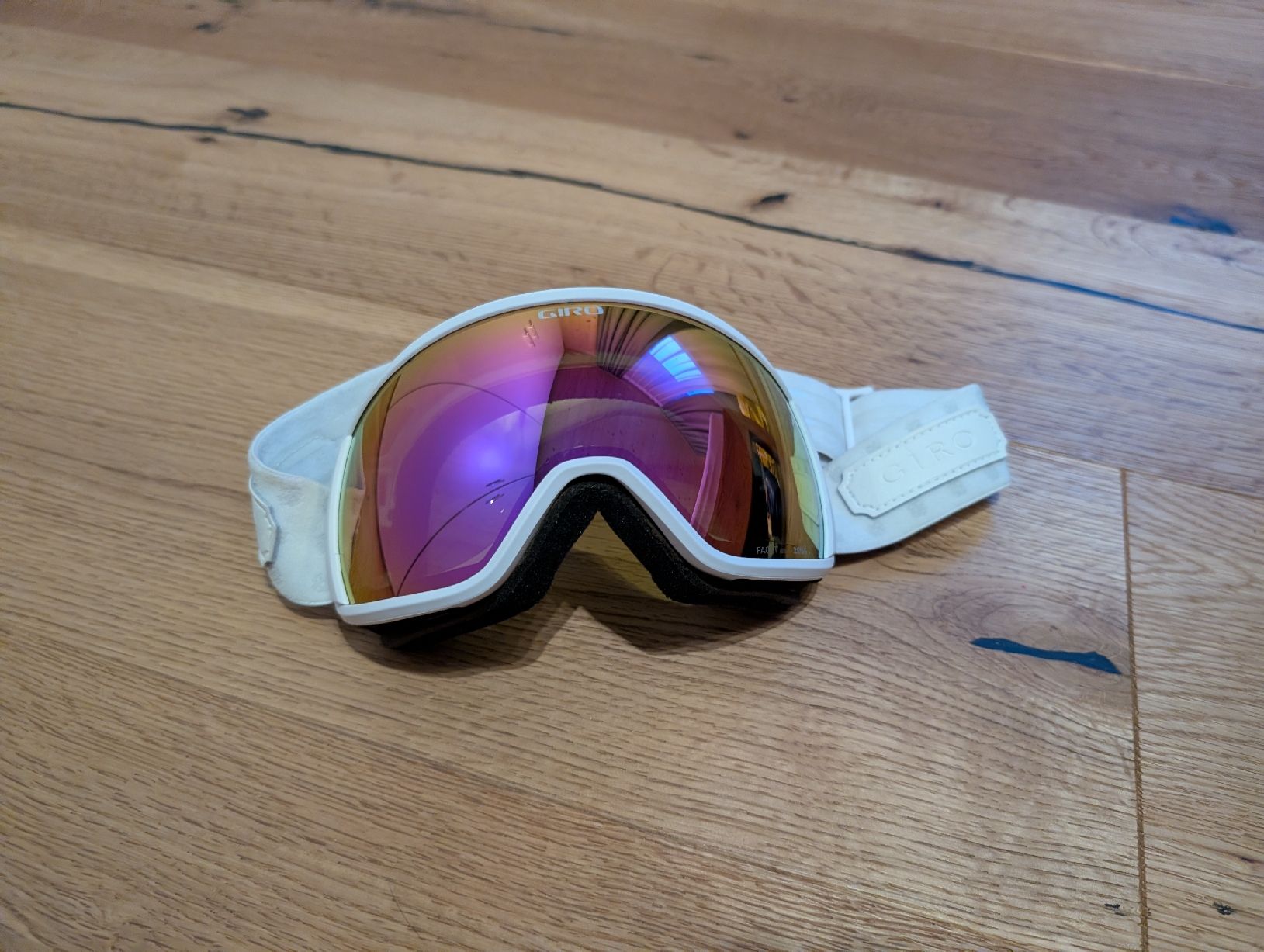 Giro Facet Skibrille mit Zeiss Glas, Weiss, Top Zustand! (Gebraucht) in ...