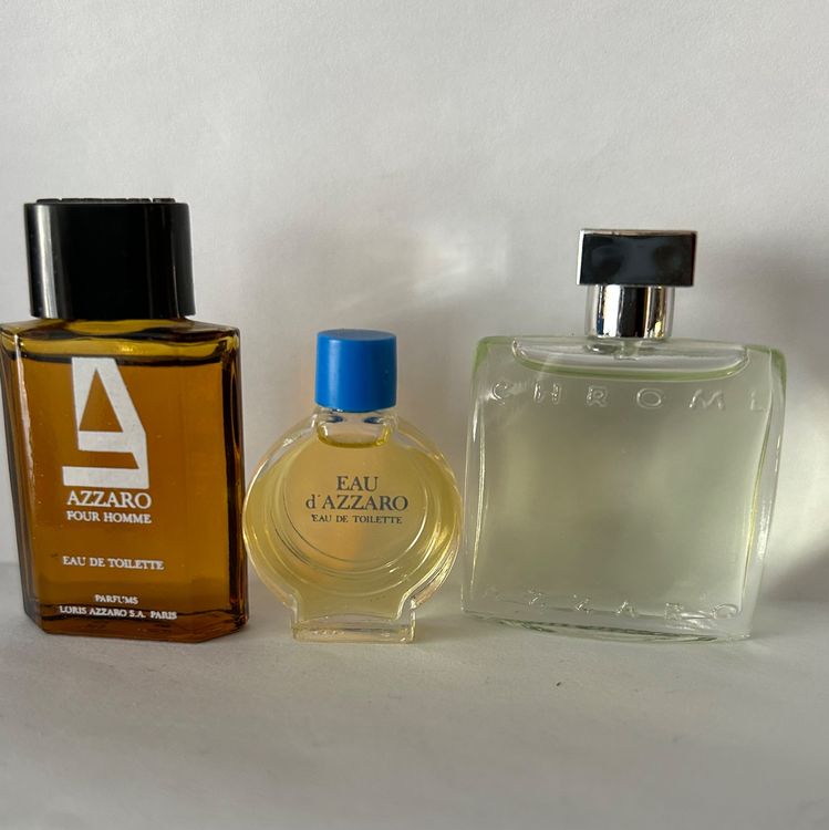 Azzaro collection 3 flacons miniatures parfum homme (Gebraucht) in ...