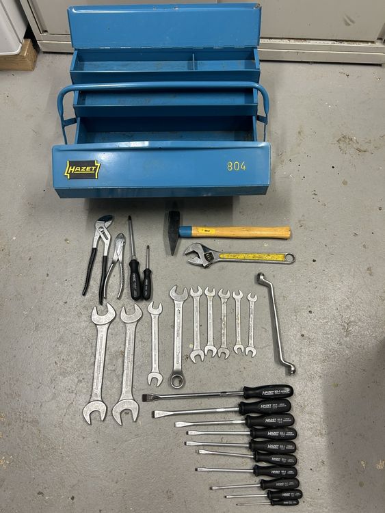 Hazet Werkzeugkiste mit Werkzeug (Gebraucht) in Eiken für CHF 129 – nur Abholung auf Ricardo kaufen