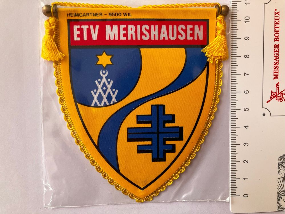 Vintage Fanion/Wimpel ETV MERISHAUSEN (Neu und originalverpackt) in Gland für CHF 10 – mit ...