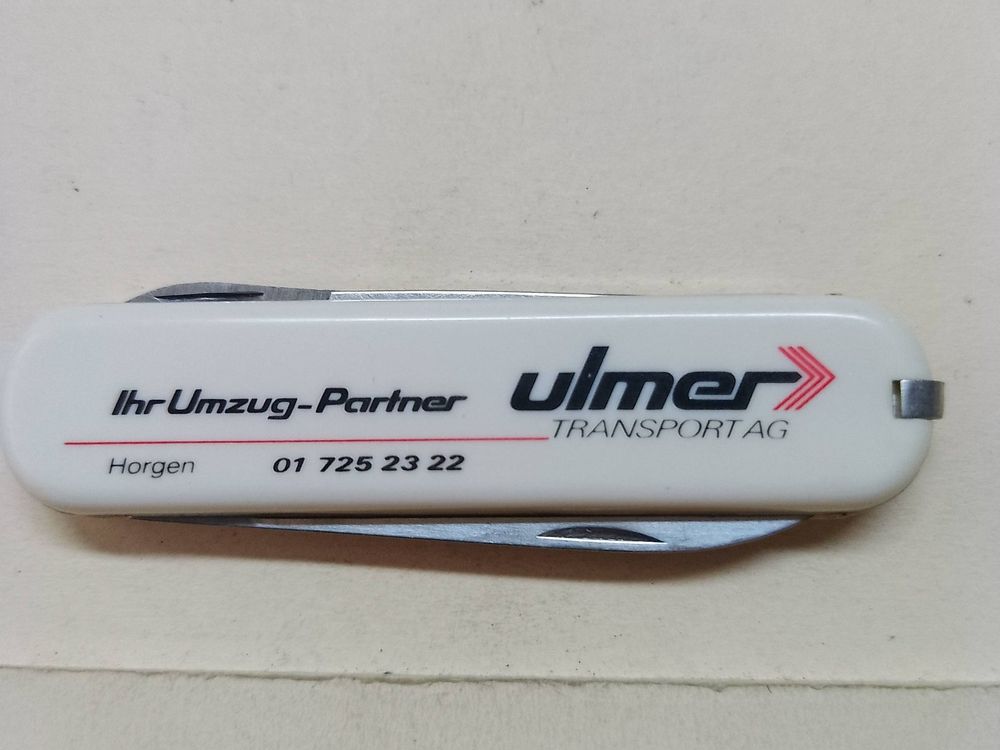 Messer -Wenger - Pubblicitario - "ulmer-Horgen-transport AG" (Gebraucht ...