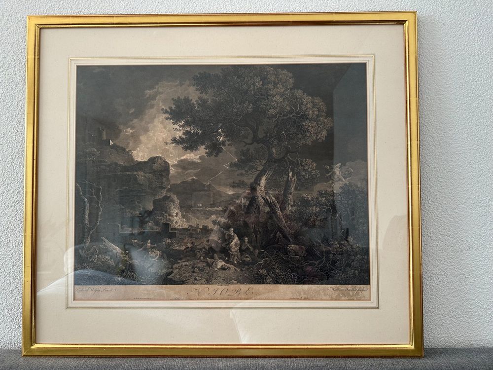 Stichgravur Richard Wilson RA, Gewitterstimmung (Gebraucht) in Zürich ...