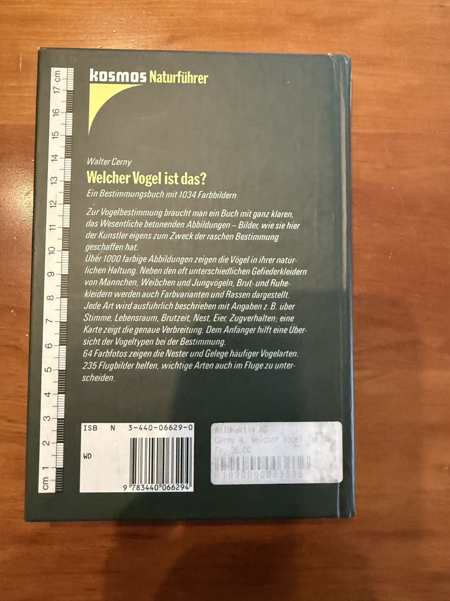 Kosmos Naturführer: Welcher Vogel ist das? Top Zustand! (Gebraucht) in ...