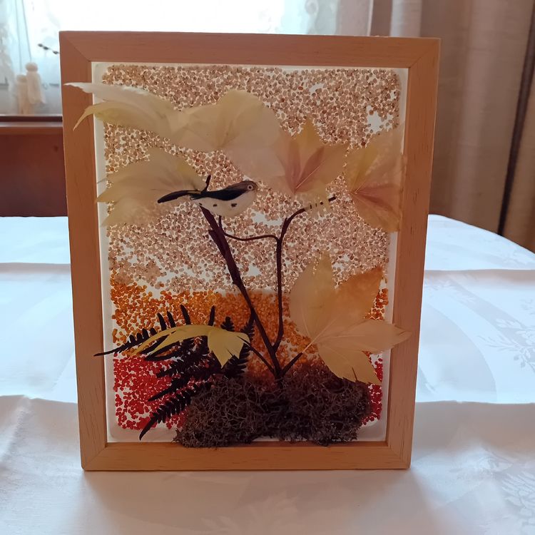 Herbst Deko Bild, handgemacht, Unikat (Gebraucht) in Elgg für CHF 1 – mit Lieferung auf Ricardo ...