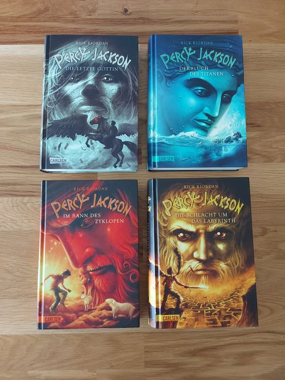 Bücher von Rick Riordan, Percy Jackson Fantasy Lektüre (Gebraucht) in ...