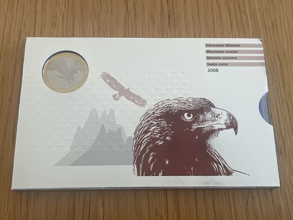 Monete Svizzere Proof 2008, Fondo Specchio ️🎁 (Neu und originalverpackt ...