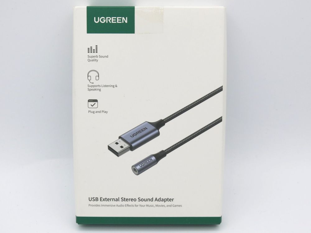 UGREEN USB External Stereo Sound Adapter CM477 (Neu und ...
