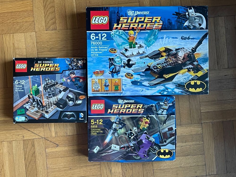 Pack Lego batman neuf 6858 + 76044 + 76000 (Neu und originalverpackt ...