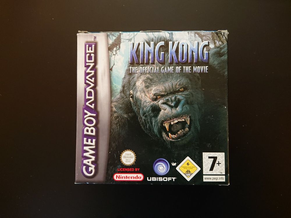 Gameboy Advance GBA - King Kong - EUR - mit OVP + Anleitung (Gebraucht ...