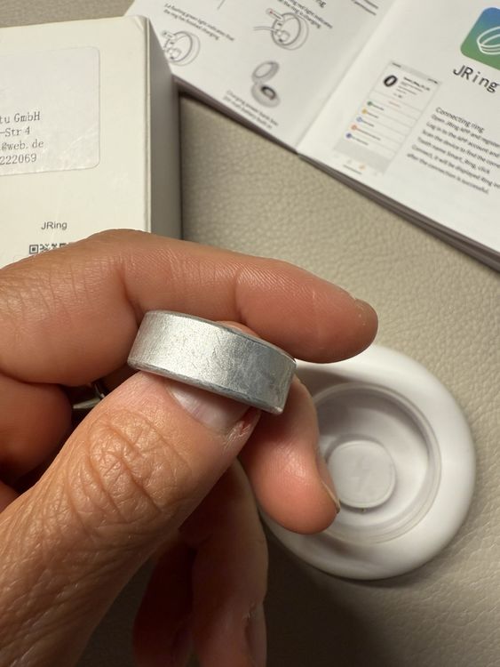 jRing Smart Ring Size 7 / 17mm Health Center at Your Finger (Gebraucht ...