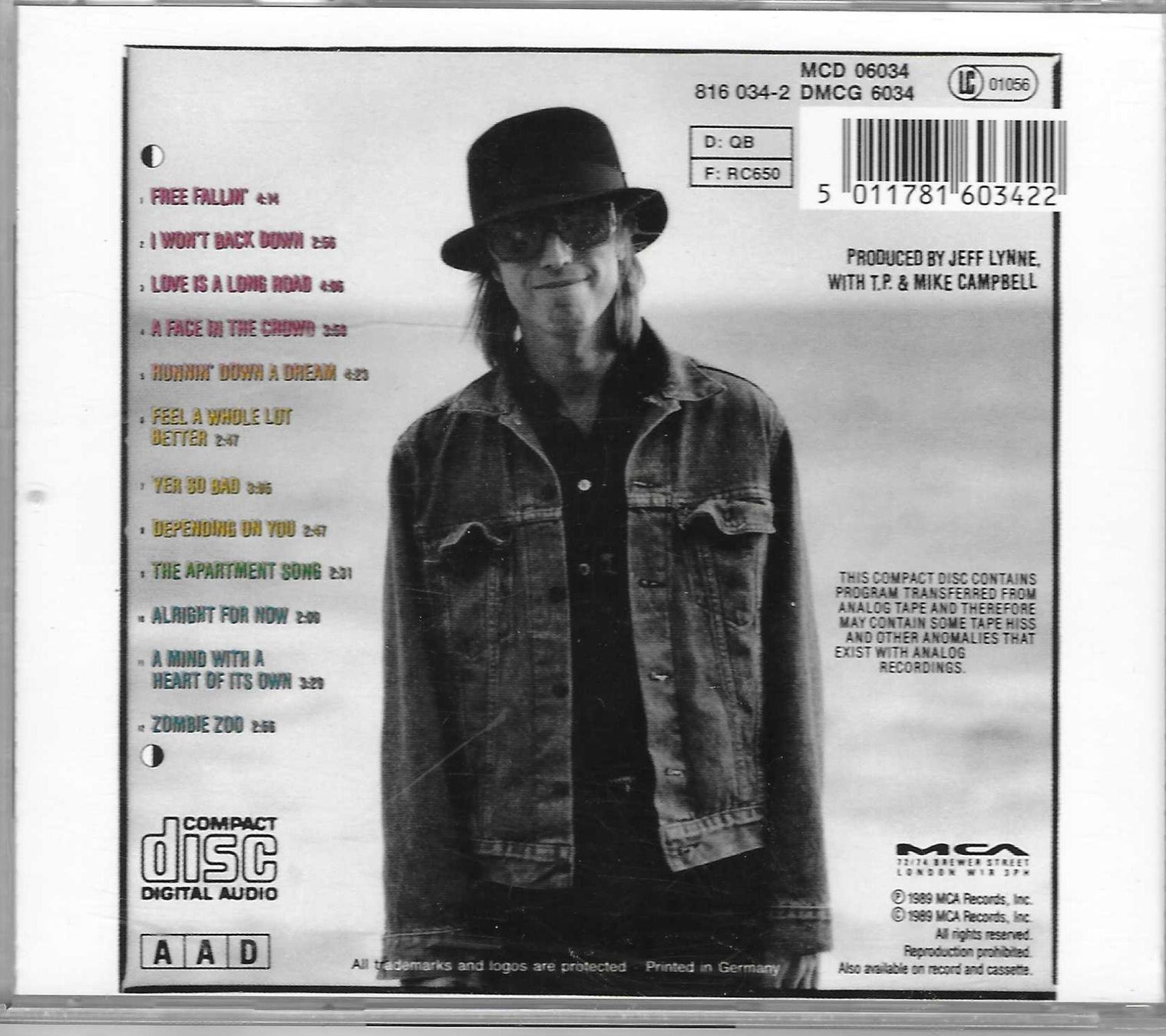 TOM PETTY - FULL MOON FEVER (D'occasion) à Bex pour CHF 2 – avec ...