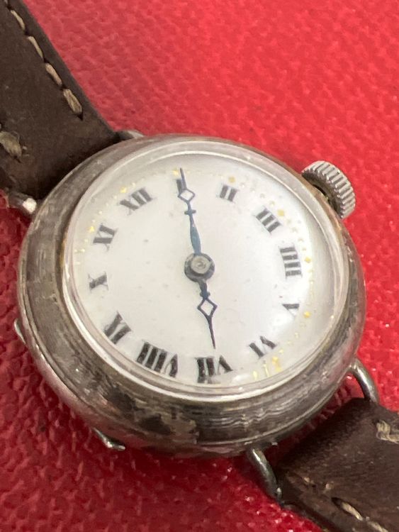 Rolex Rolco Admiralty echt Silber 28 mm von 1920 (Defekt) in Pfeffingen ...