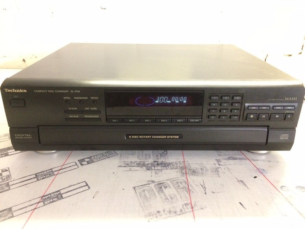 TECHNICS sl-pd8 / cd wechsler | Kaufen auf Ricardo