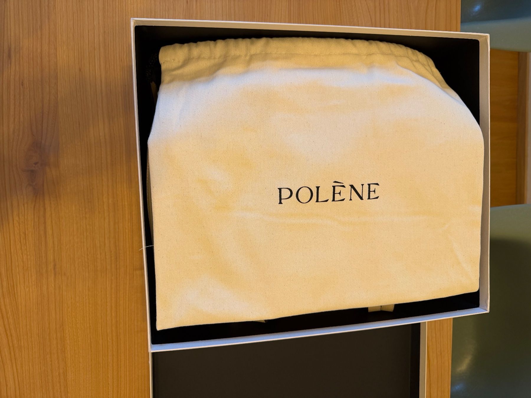 Polène Cyme Edition Sand Genarbtes Leder gross Original (Gebraucht) in ...
