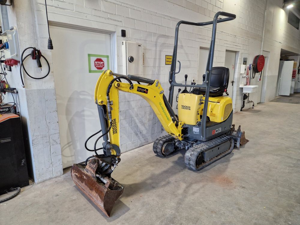 Minibagger Bagger Wacker Neuson 803 Kettenbagger (Gebraucht) in ...