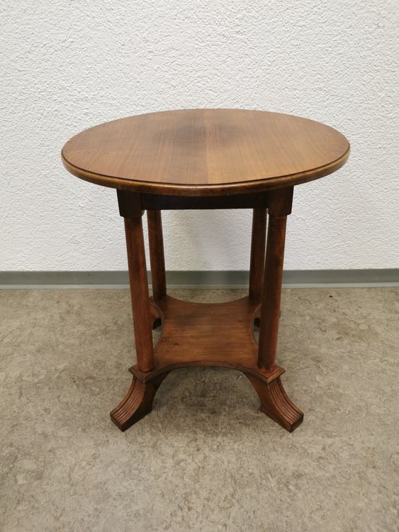 Alter Biedermeier Beistelltisch rund 50cm Holz (Gebraucht) in Toffen für CHF 275 – nur Abholung ...