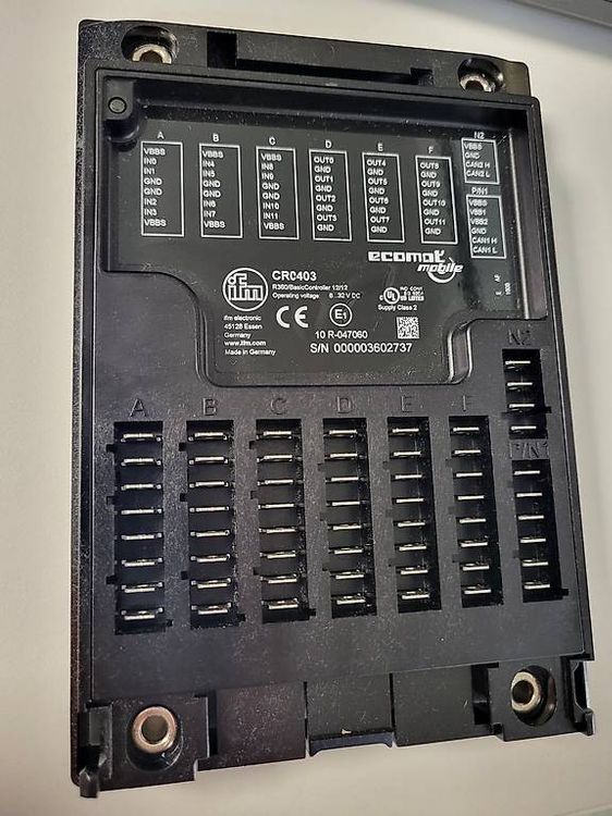 ifm Fahrzeugsteuerung SPS, VCU, CR0403, ecomat mobile (Gebraucht) in ...