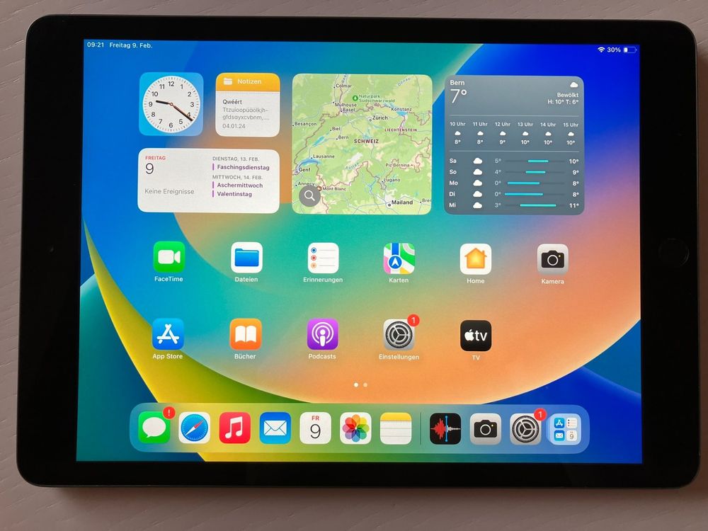 iPad 7. Generation WiFi / 128GB / Model A2197 (Gebraucht) in ...