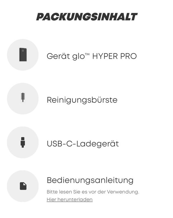 Glo Hyper X3 Pro Black | Kaufen auf Ricardo