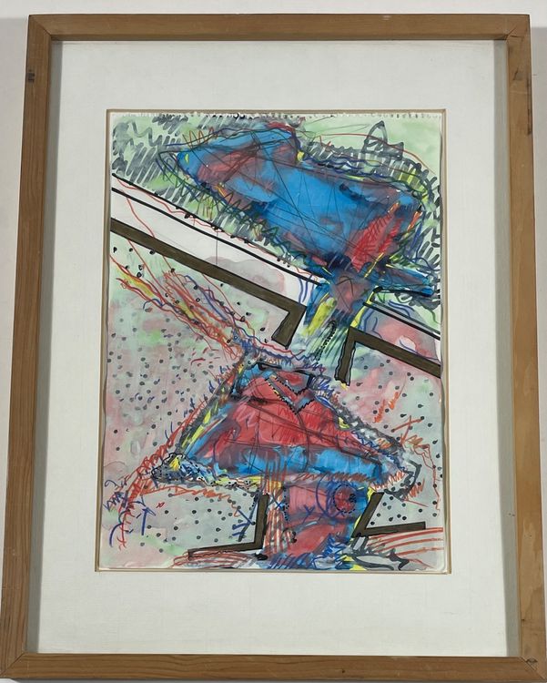 Abstrakte Interessante Mischtechnik (Gebraucht) in Root für CHF 5 – mit Lieferung auf Ricardo kaufen