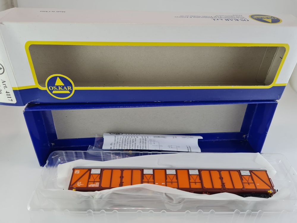 OS.KAR 4117 Gabs FS Trenitalia Güterwagen (1) orange H0 1:87 | Kaufen ...