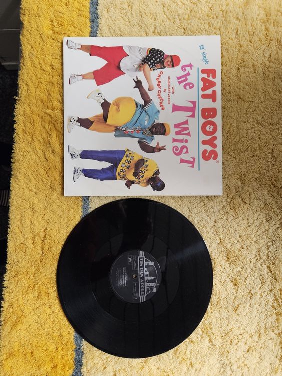 Fat Boys Maxi-Single- the Twist Lead Vocal by Chubby Checker (Neu ...