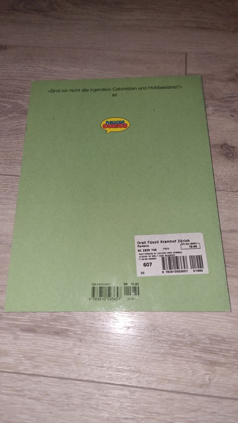 Calvin und Hobbes - Die Welt der Wunder, neuwertig (Neu (gemäss ...