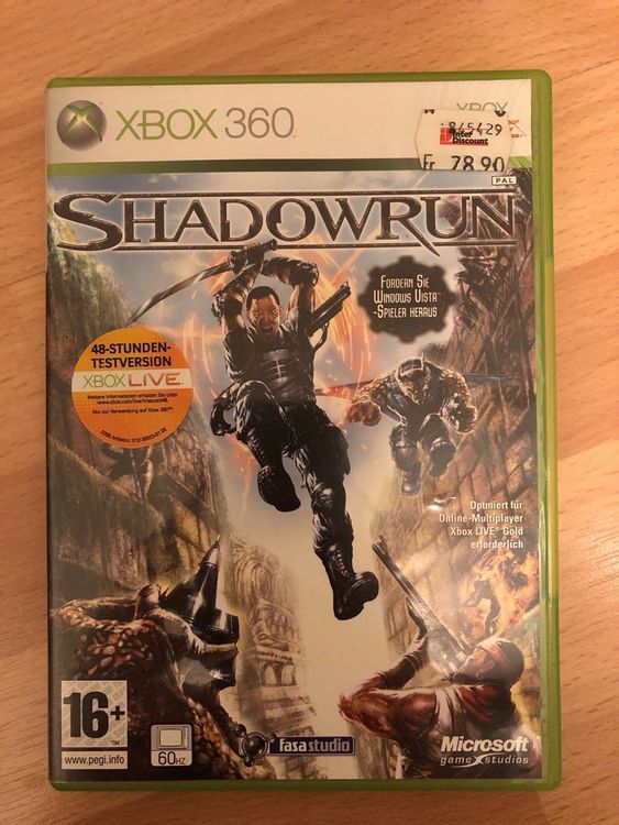 Shadowrun - Xbox 360 (Gebraucht) in St.gallen für CHF 10 – mit ...
