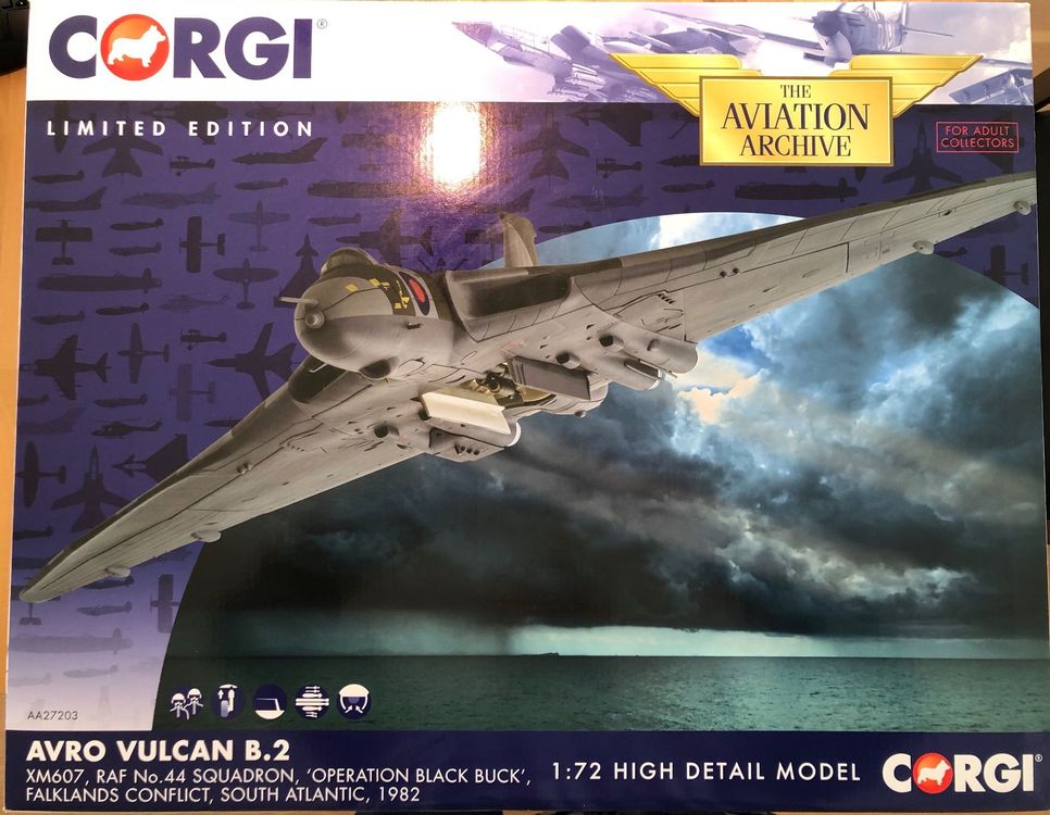 Corgi 1/72 Avro Vulcan B.2 RAF XM607 | Kaufen auf Ricardo