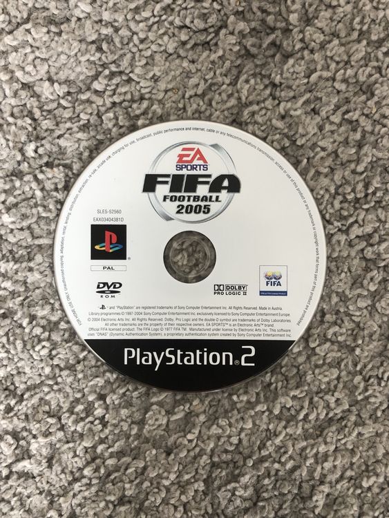 FIFA 2005 Playstation 2 DISC ONLY (Gebraucht) in Lutry für CHF 5 – mit ...