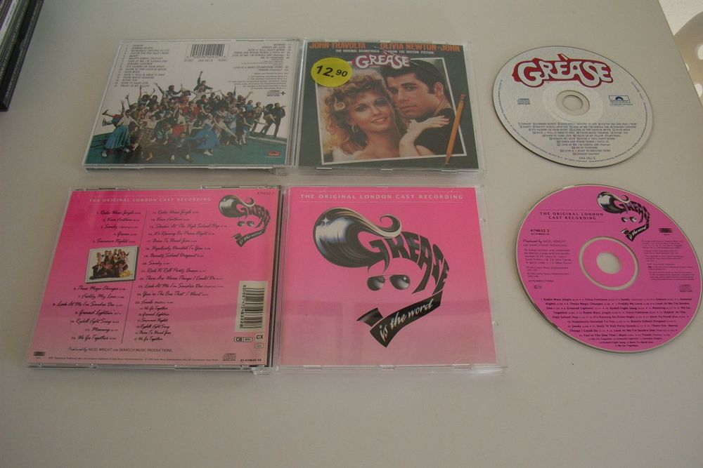 GREASE 2 CD JOHN TRAVOLTA + OLIVIA NEWTON-JOHN (Gebraucht) in Zürich ...