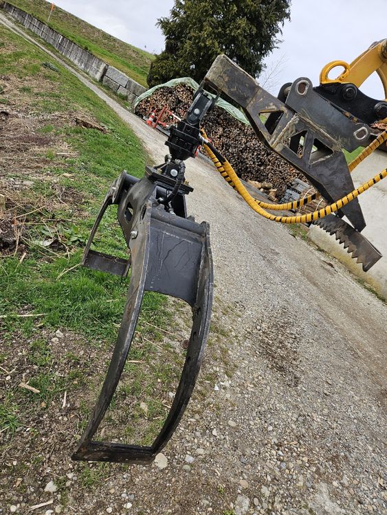 Holzgreifer mit Galgen für Bagger SW03/MS03 Lehnhoff (Gebraucht) in ...