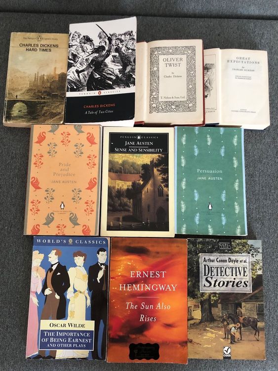 The Collection of classic books in English | Kaufen auf Ricardo