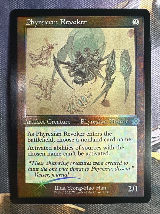 Phyrexian Revoker FOIL #103 Retro Frame Artifacts (Neu (gemäss ...