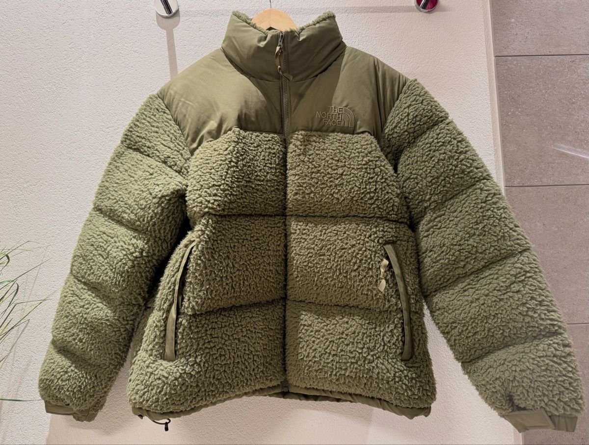 The North Face daunenjacke sherpa Nuptse XL Olive Green (Neu (gemäss ...