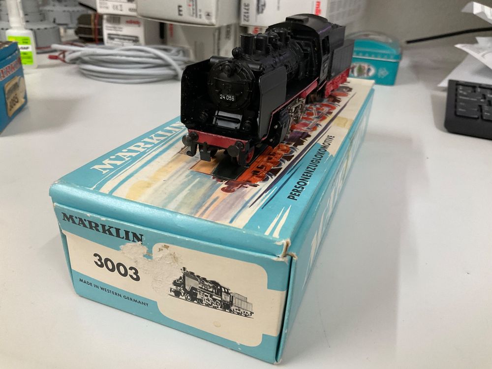 Märklin 3003 Dampflok mit OVP (Gebraucht) in Triesenberg für CHF 45 ...